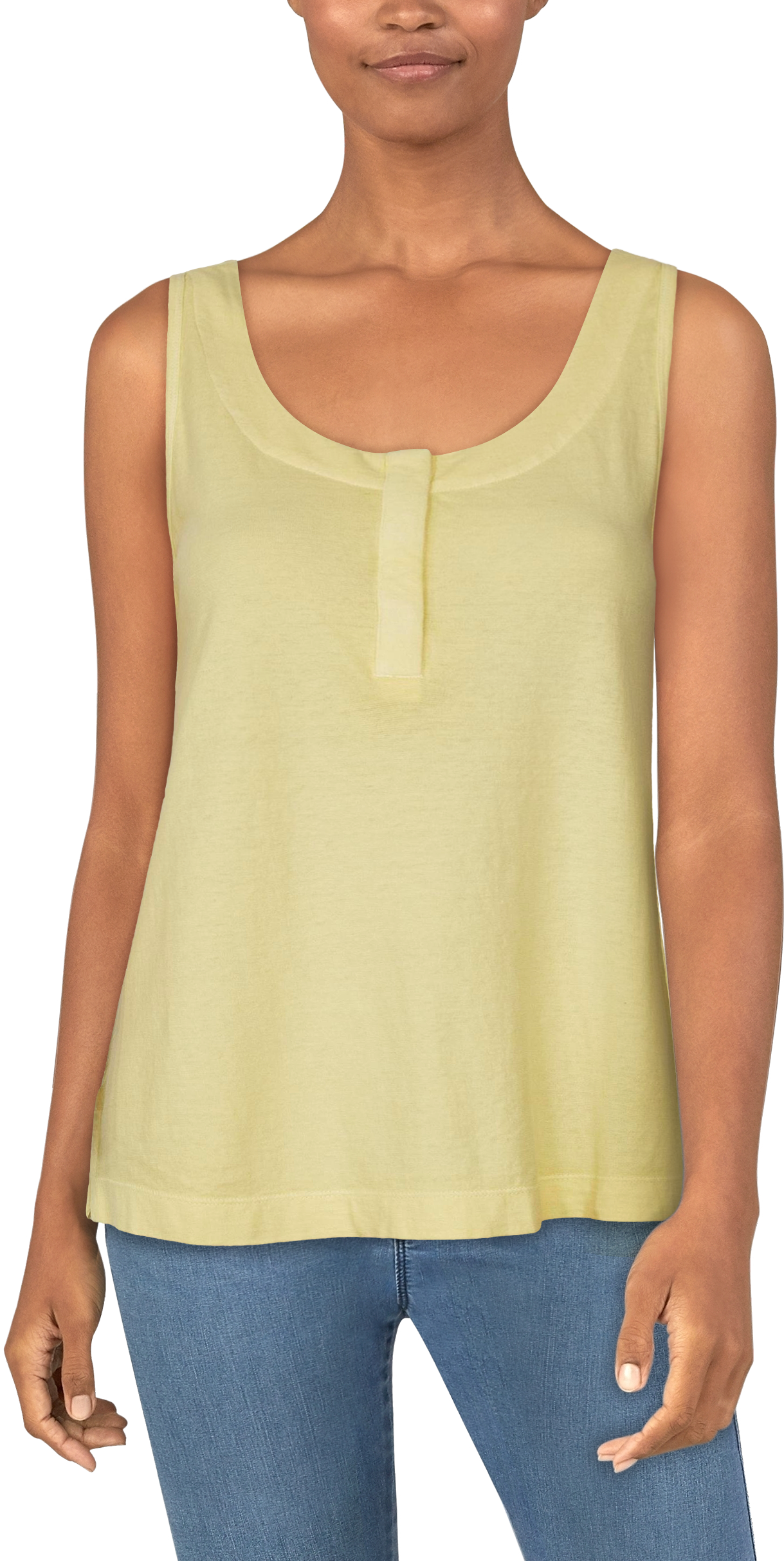 Natural Reflections Snap Henley Tank Top for Ladies | Bass Pro Shops